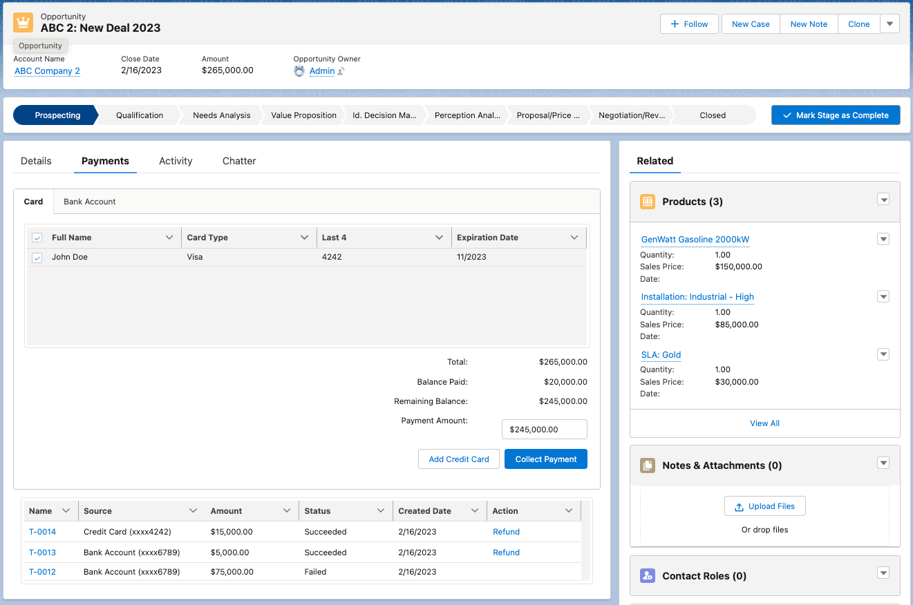 Stripe Virtual Terminal for Salesforce - TechNWeb